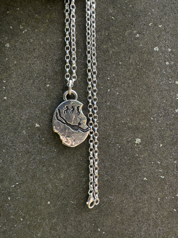 Cave Of Swimmers Pendant – Sweet Leaf Jewellery